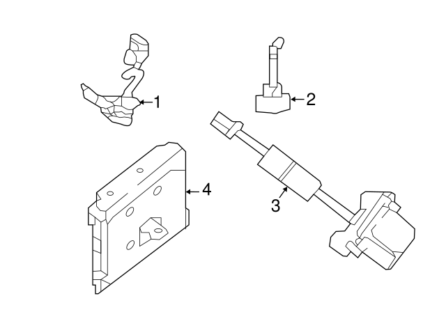 2017-2019 Nissan TITAN Control Module 284A1-EZ32B | TascaParts.com