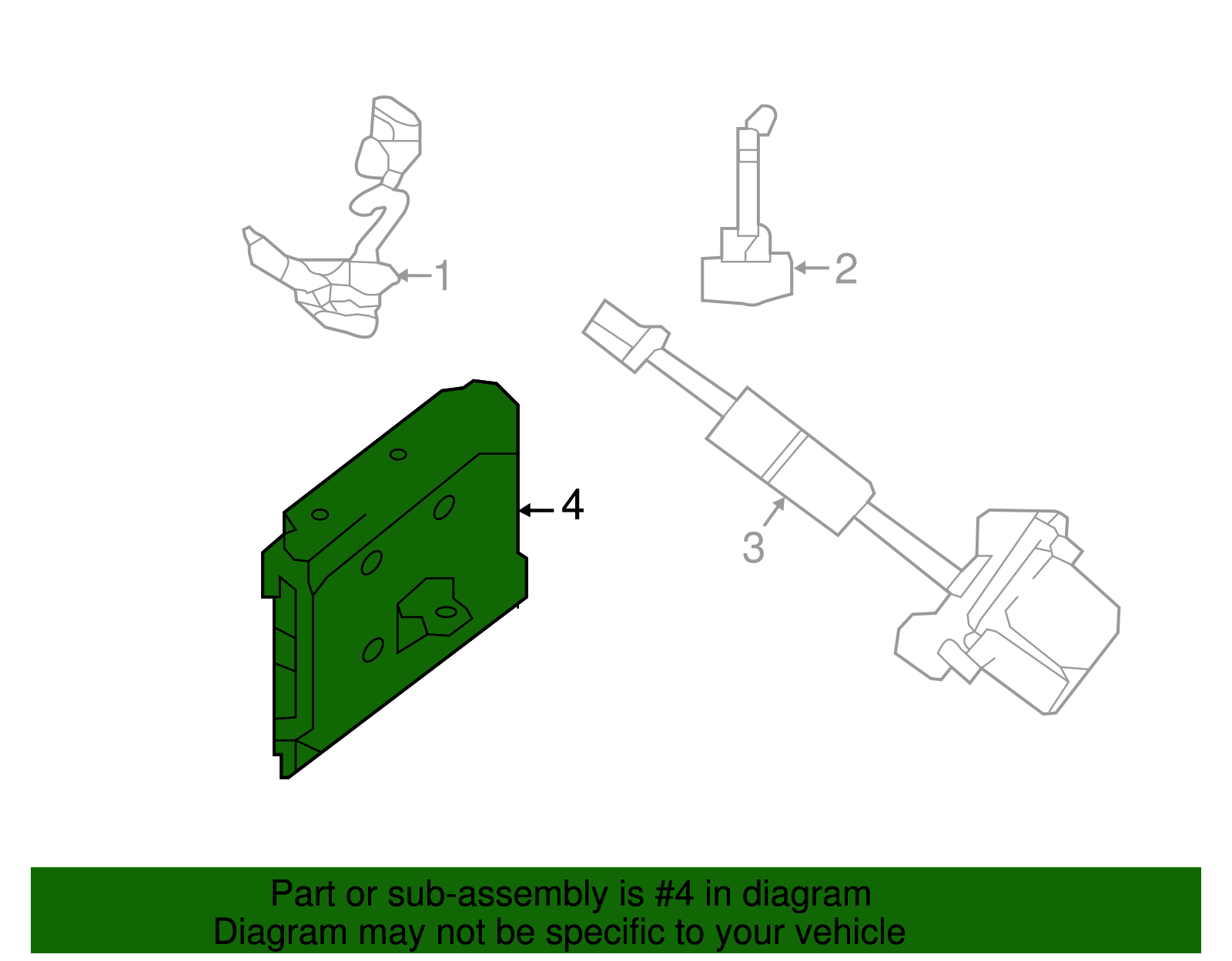 2020-2024 Nissan TITAN Control Module 284A1-9FV2B | Nissan Parts Central