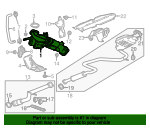 2016-2019 Chevrolet Malibu Exhaust Heat Exchanger 84595894 GM ...