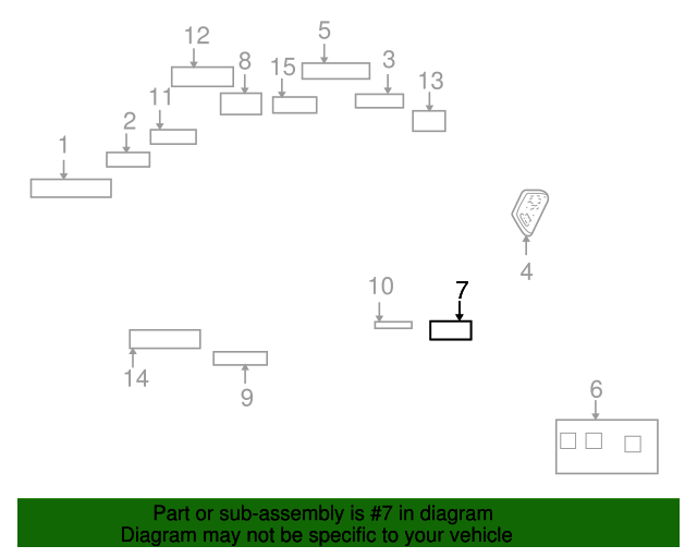 1992-2011 GM Product Identification Label 25695289 GM | GMPartsDirect.com