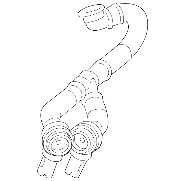 Genuine BMW 13-71-7-594-721 | By-Pass Hose | FREE Shipping on Most ...