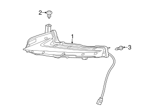 81620-53031 - Daytime Running Light 2014-2016 Lexus | AutoNationParts.com