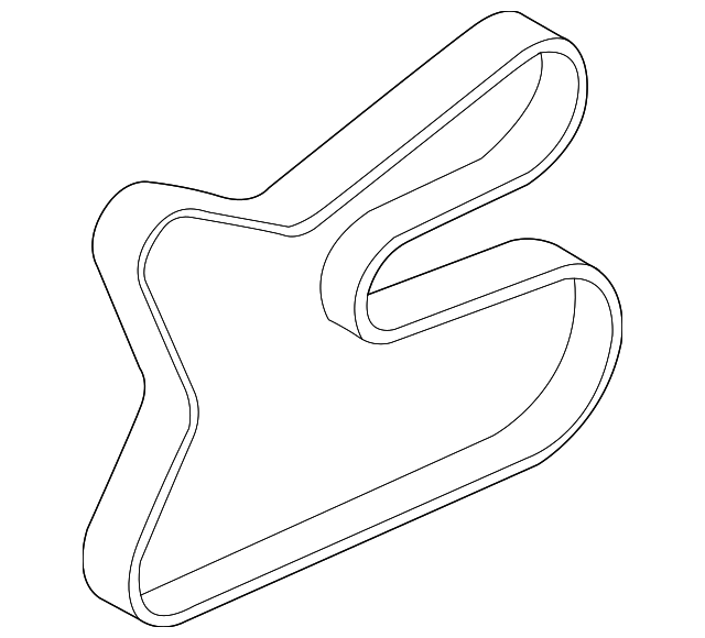 25212-3N300 - Serpentine Belt 2022-2025 Kia Carnival | Kia.Parts Store