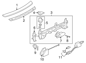 2006-2012 Porsche Cayman Spoiler 987-504-619-01 | AutoNationParts.com