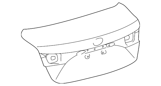 64401-07150 - Trunk Lid 2013-2018 Toyota Avalon | Longo Toyota Parts