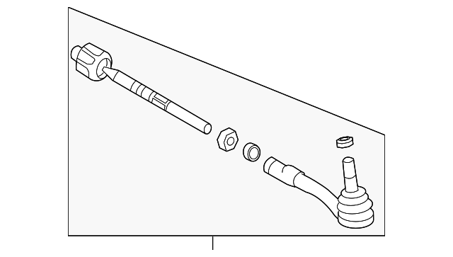 32106777268 - 2002-2008 BMW Tie Rod Assembly (32-10-6-777-268) | BMW of ...