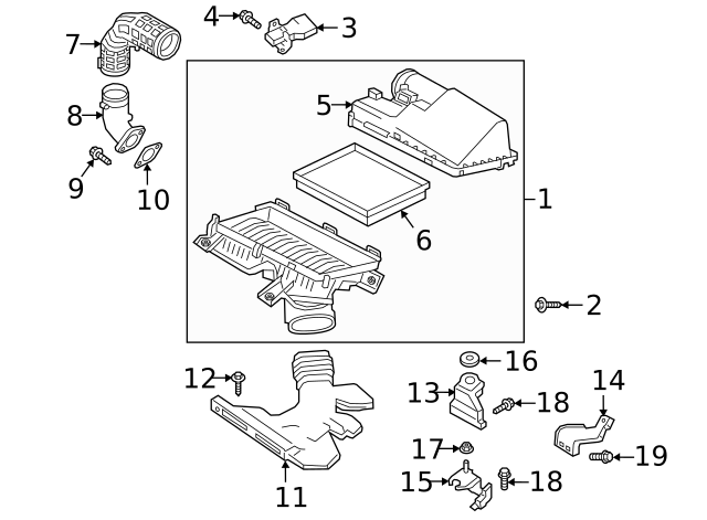16546-5NA1C - Air Filter 2019-2020 Infiniti QX50 | AutoNationParts.com