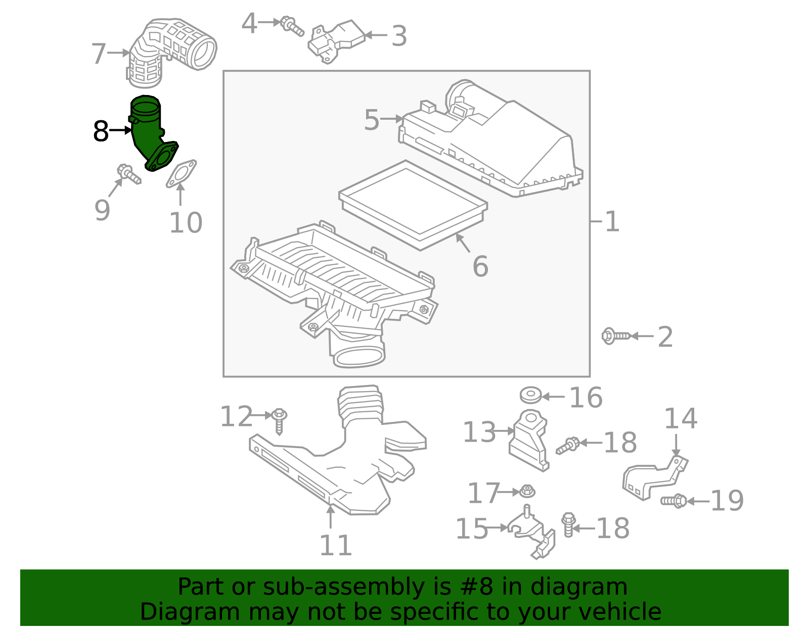 2019-2020 Infiniti QX50 Tube 14460-5NA6B | Infiniti of Warwick