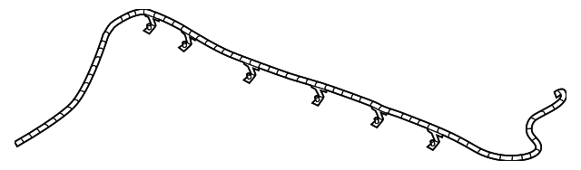 2000-2007 GM Roof Marker Lamp Wiring Harness 15846970 GM ...