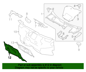 2014-2019 Land Rover Insulator LR077458 | JaguarParts.com