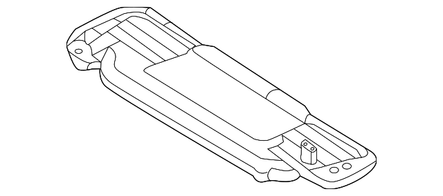 190-810-08-00-9051 - Sun-Visor 2017-2021 Mercedes-Benz | Mercedes-Benz ...