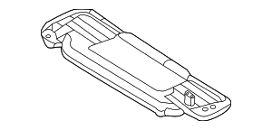 190-810-08-00-9051 - Sun-Visor 2017-2021 Mercedes-Benz | Mercedes-Benz ...
