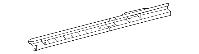 61404-04900 - Rocker Reinforced - 2016-2023 Toyota Tacoma | OEM Genuine ...
