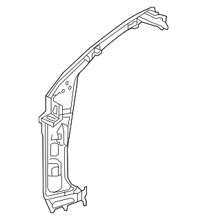 2016-2023 Toyota Tacoma Inner Pillar 61014-04030 | Toyota Parts Express