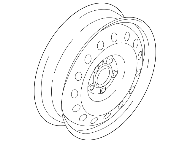 52910-E4150 - Wheel, Spare 2015-2019 Kia Soul EV | Kia.Parts Store