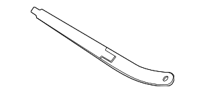 98820-R0000 - Back Glass Wiper Arm 2022-2025 Kia Carnival | Kia.Parts