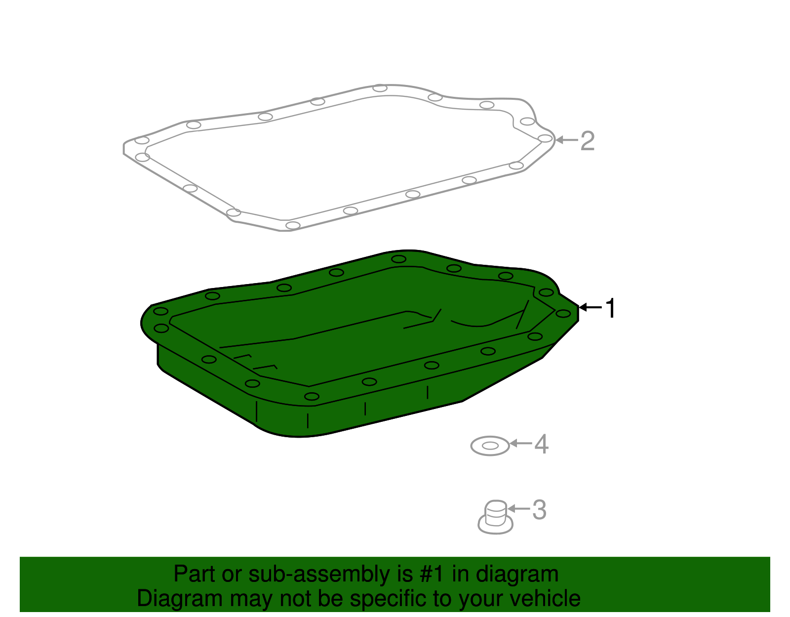 35106-0R010 - 2009-2018 Toyota - Automatic Transmission Oil Pan ...