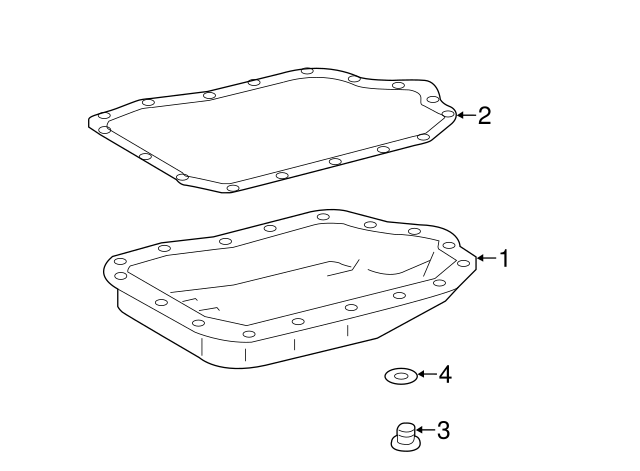 35168-73010 - Transmission Oil Pan Gasket 2009-2019 Toyota ...