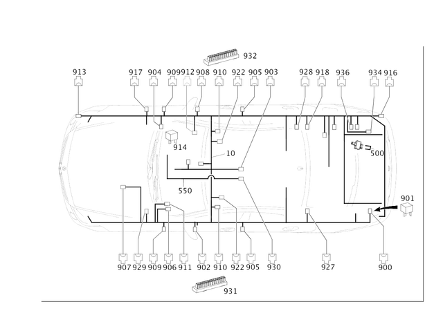 000-982-05-12 - Power Distributor For 2010-2018 Mercedes-Benz ...