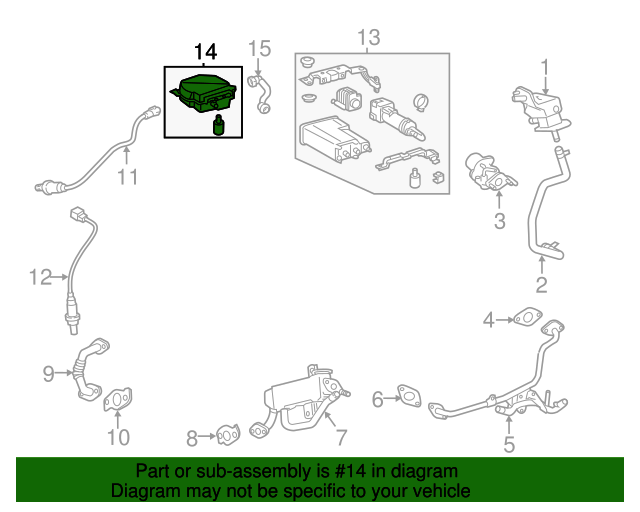 7774606020 - Vapor Filter 2012-2018 Toyota | AutoNationParts.com