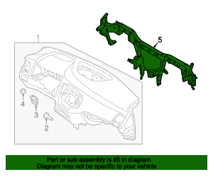 32244007 - Reinforced Beam - 2016-2020 Volvo XC90 | Volvo OEM Parts Direct