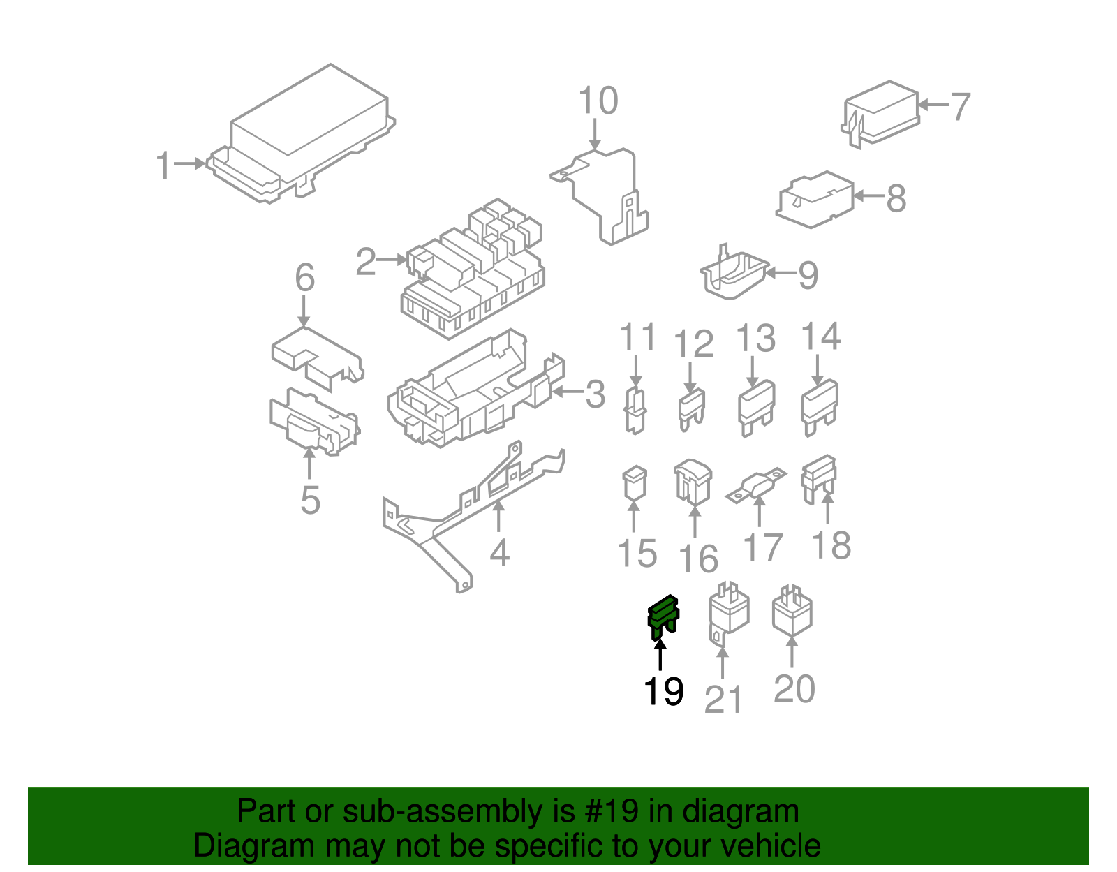Genuine OEM Ford Part - Multi-Purpose Diode 4F2Z-14A604-AA | Genuine ...