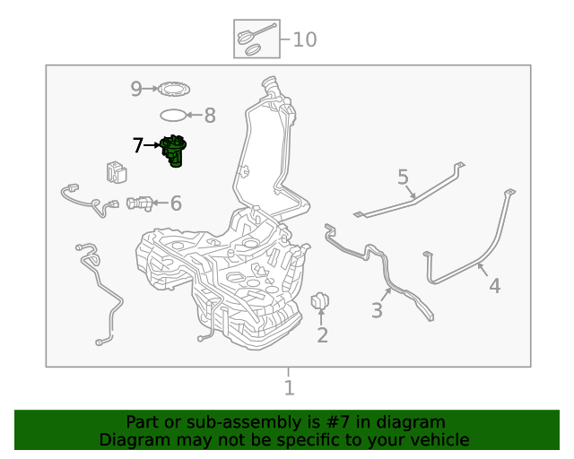 Fuel Delivery Module 222-470-00-94-28 | MB OEM Parts