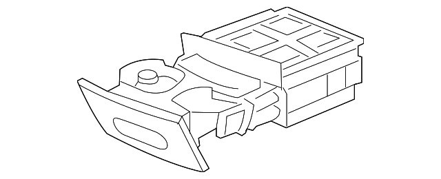 77230-SHJ-A03ZD - Holder Front *YR239L* - 2007 Honda Odyssey | Honda ...