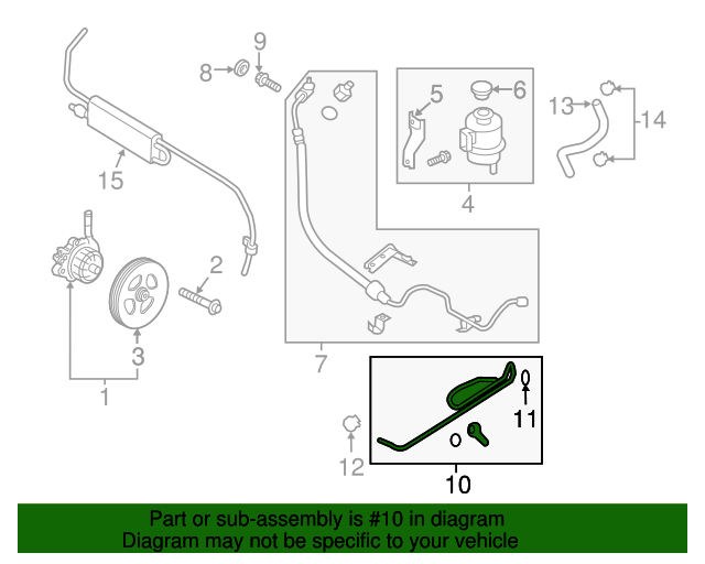 49726-EZ50D - Return Pipe 2017-2021 Nissan TITAN | Nissan Parts ...