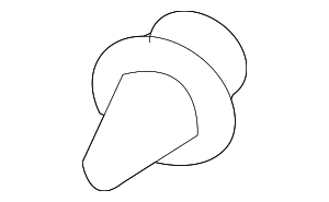 909130007 - Rocker Molding Clip 2005-2014 Subaru | Subaru Factory Parts ...