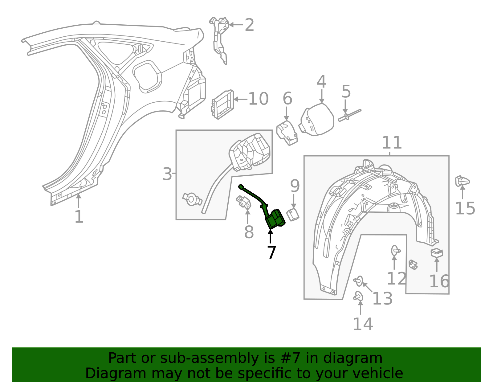 74700-T20-A01 - 2022-2025 Honda Civic - Actuator | Honda Parts Guys