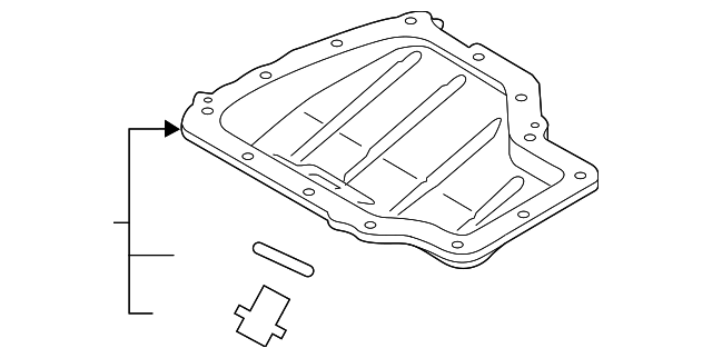 2013-2021 Hyundai Oil Pan 21510-2B700 | OEM Parts Online