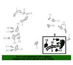 2013-2014 Kia Optima Door Latch Assembly 81311-4C510 | TascaParts.com