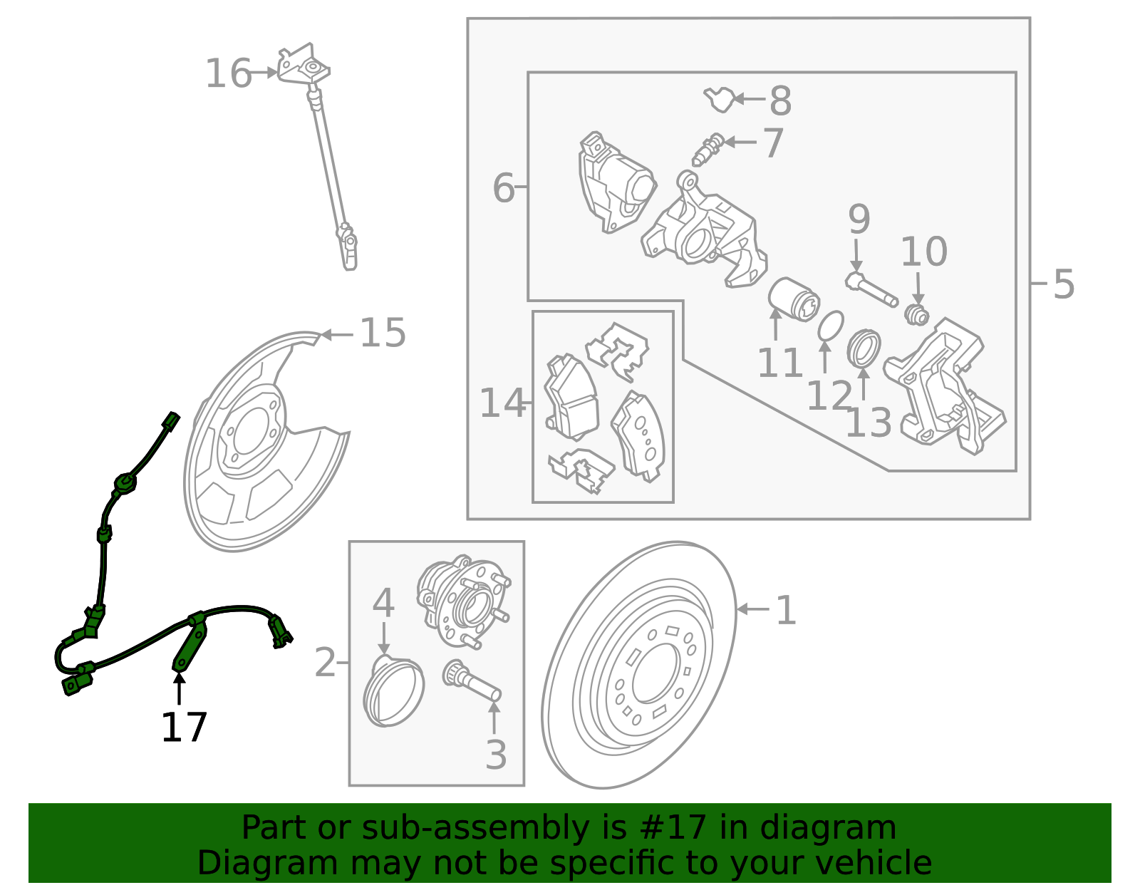 59795-CW050 - High-Quality ABS Wheel Speed Sensor Wiring Harness for ...