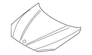 41002993151 - 2013-2015 BMW X1 Hood (41-00-2-993-151) | BMW of South ...