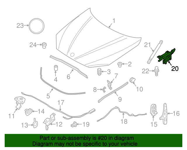 Genuine BMW 41-00-2-993-149 | Hinge | FREE Shipping on Most Orders $499 ...