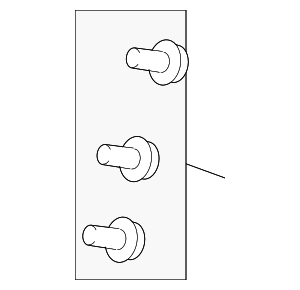 2004-2013 GM Release Handle Retainer 92138636 | TascaParts.com