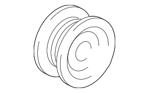 31190-RRA-A00 - Idler Pulley 2002-2011 Honda Civic | Honda Parts Online
