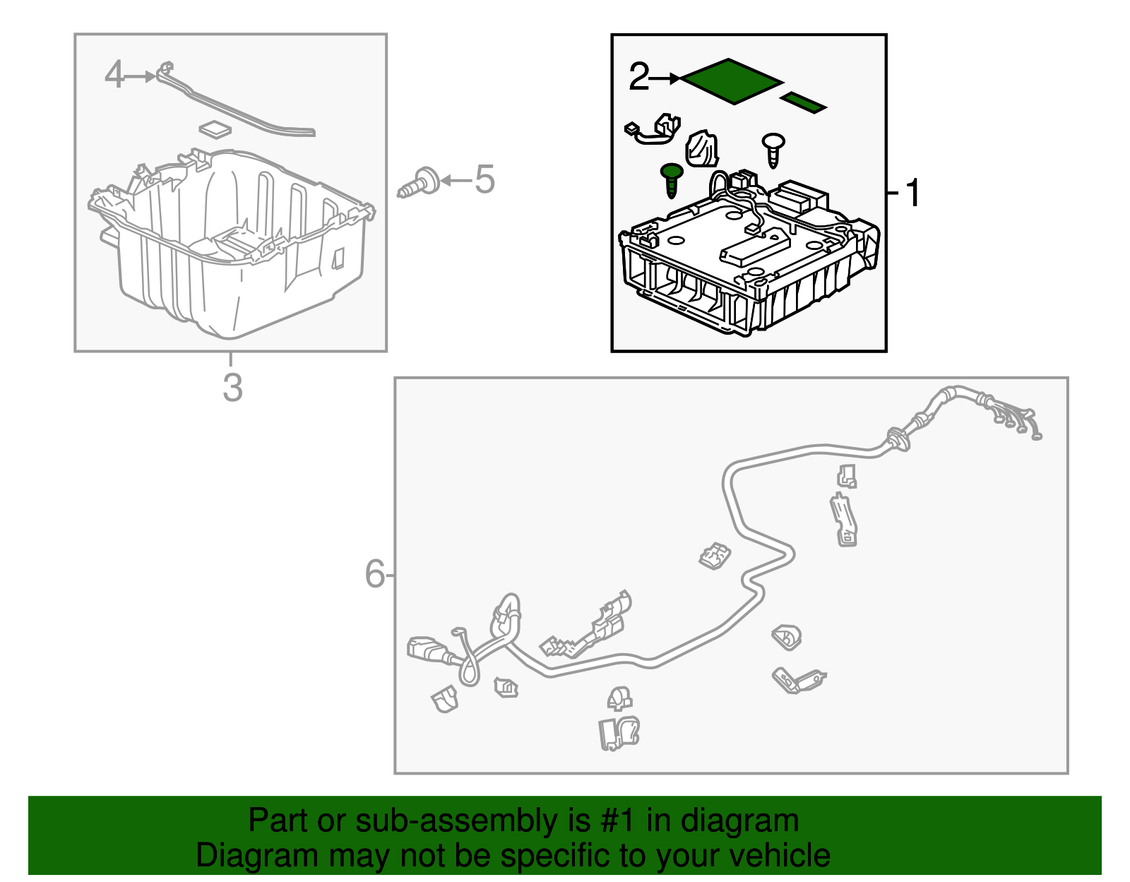 1D010-RBJ-C00 - High-Quality Drive Motor Battery Pack for 2010-2014 ...