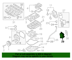 2013-2022 Volkswagen Oil Cooler 06K-117-021-K | OEM Parts Online