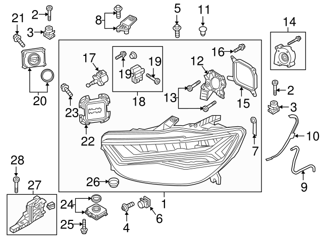 2005-2023 Audi Cap 4E0-941-041 | Audi USA Parts