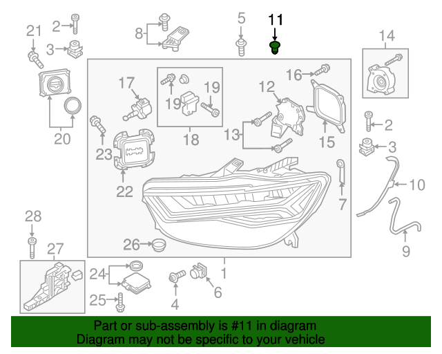 4E0-941-041 - Adjust Cap 2005-2024 Audi | Audi OEM Parts