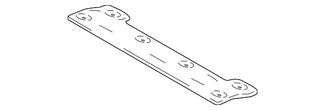 51757372272 - 2016-2023 BMW Skid Plate Insulator (51-75-7-372-272 ...