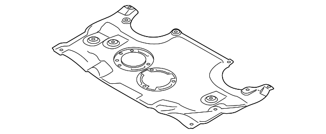 OEM BMW Under Cover For 2017-2022 BMW - Part# 51-75-7-340-171 ...