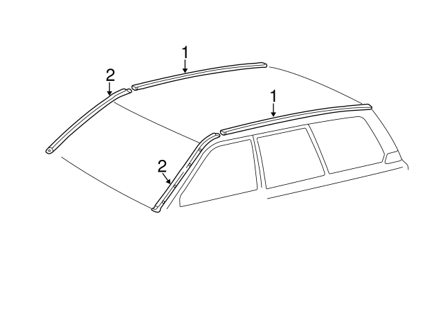 75534-60050 - Windshield Trim - 2003-2007 Toyota Land Cruiser | Sparks ...