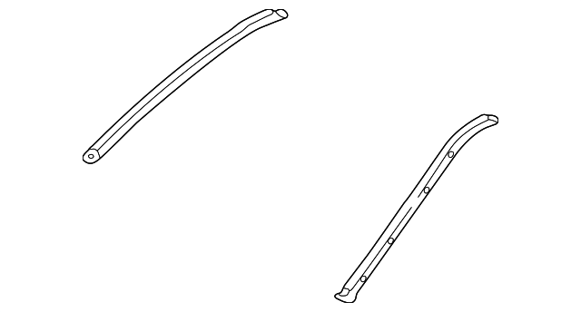 75533-60060 - Windshield Trim - 2003-2007 Toyota Land Cruiser ...