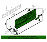 Genuine OEM Ford Part - Tail Gate ML3Z-9940700-J | Genuine OEM Ford ...