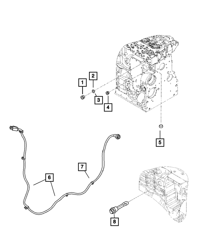 2003-2010 Dodge 04-10 Dodge Ram 1500 2500 3500 ENGINE BLOCK HEATER CORD ...