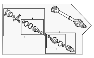 2017-2025 Audi Axle Assembly 4M0-407-271-AD | Audi USA Parts