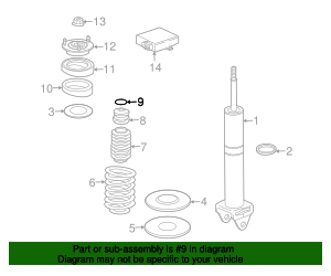 2005-2024 Porsche 911 Bumper Washer WHT-008-575 | Sunset Porsche Parts